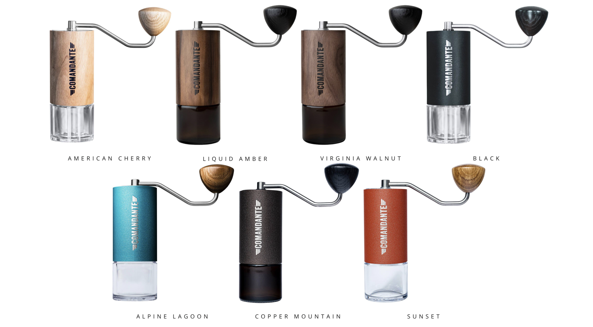 コマンダンテ コーヒーミル C40 MK4 カラー一覧 色の種類！の巻